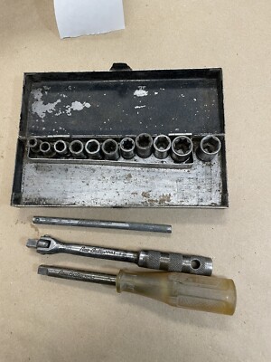 Vintage New Britain 1/4 Drive socket set | eBay