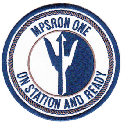 MPSRON 1 Maritime Prepositioning Ship Squadron One Patch | eBay