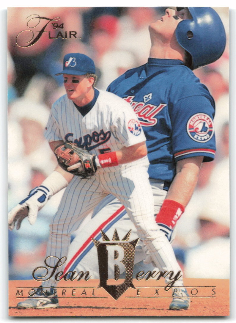 1994 Fleer Flair #186 Sean Berry Montreal Expos 2AC | eBay