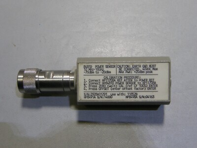 HP KEYSIGHT 8481D Power Sensor -70 to -20 dBm 10MHz-18GHz | eBay