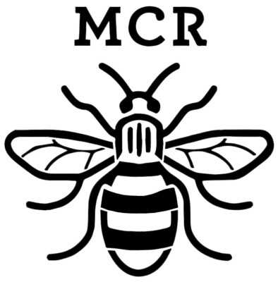 MCR bee manchester airbrush paint spray Reusuable stencil Premium mylar ...