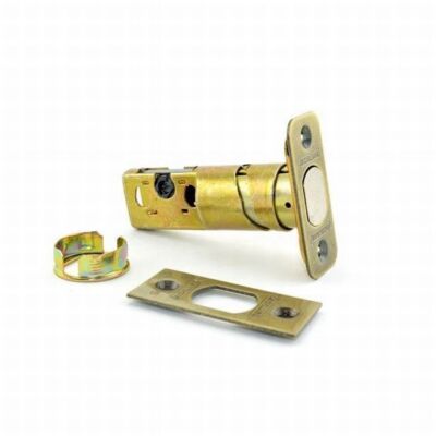 B500 Series Triple Option Adjustable Deadbolt with 1" Face Satin Brass ...