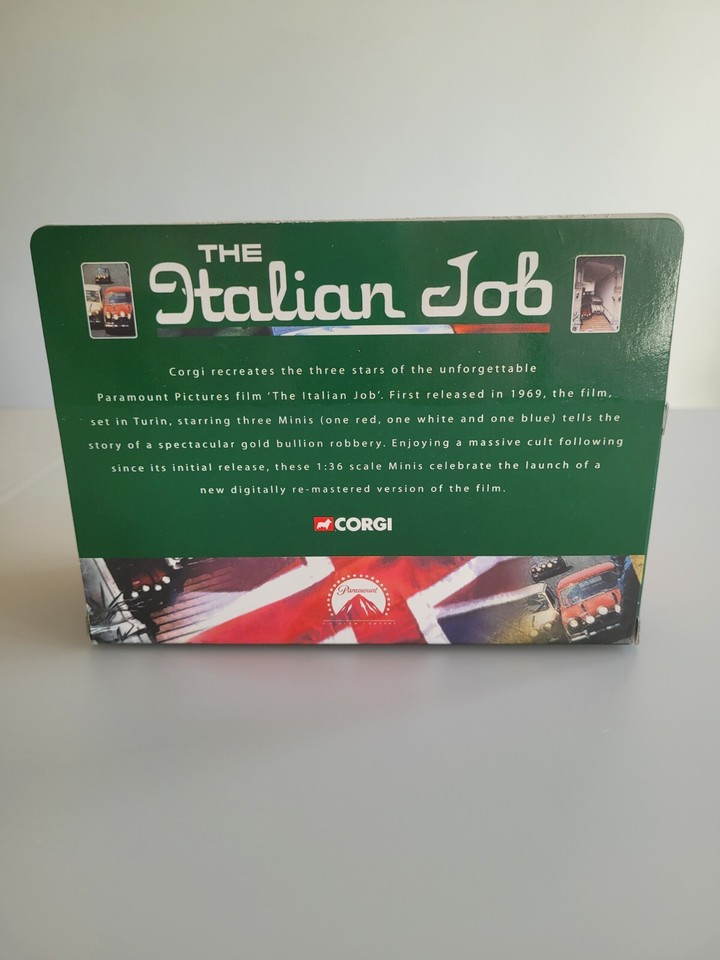 Corgi The Italian Job Mini Cooper Red Model Car New And Unopened | eBay UK