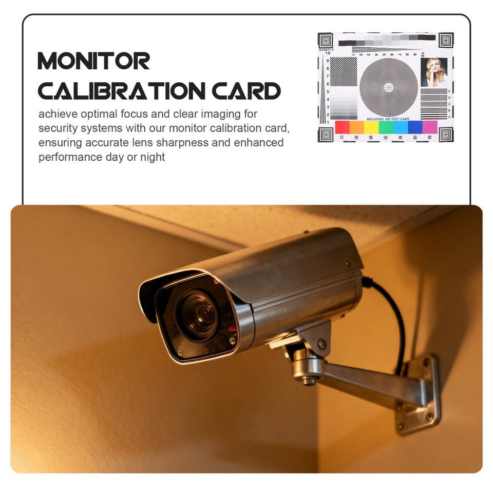 Monitor Calibration Tool Color Checker Card Camera Focusing Aid ...