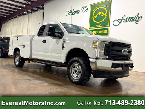 2018 Ford Super Duty F-350 SRW XL 4X4 EXT CAB 8FT UTILITY BED 6.2L V8 ...