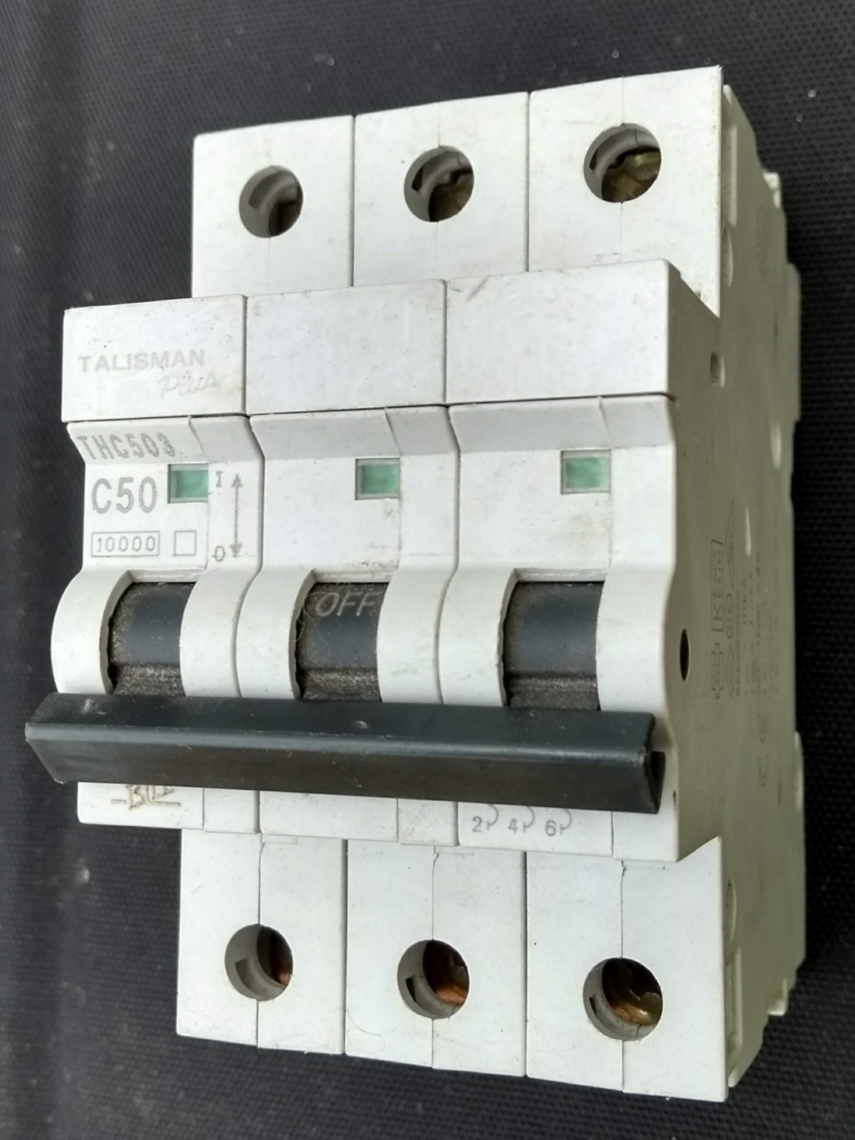 MEM / Memshield 2 MCH Triple Pole MCB 63A, 50A, 40A, 32A, 20A,16A,6A ...