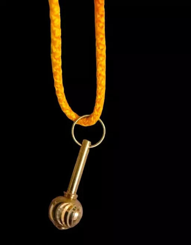 3cm Brass Handmade Gada Lord Hanuman Locket Hindu God Bajrang Bali ...