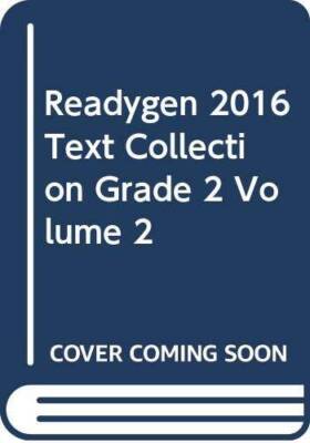 READYGEN 2016 TEXT COLLECTION GRADE 2 VOLUME 2 - Paperback - GOOD ...