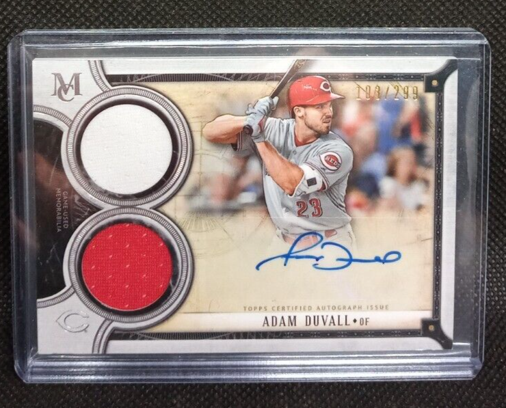 2018 Topps Museum Collection - Signature Swatches Dual Relic Autographs ...