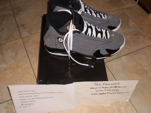 AIR JORDAN 14 RETRO Air Jordan 'Georgetown' XIV `Last Shot` Nike Air ...