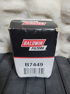 Baldwin Filters B7449 Oil Filter,Spin-On,4-3/32"X3"X4-3/32" | eBay
