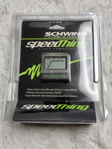 Deadstock New 1991 Schwinn Speed Thing Bicycle Computer Speedometer ...