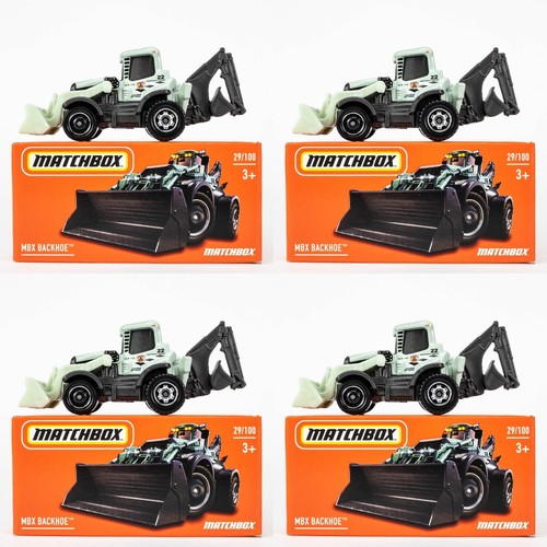 2022 Matchbox Power Grabs #29 MBX Backhoe™ GREEN | NATIONAL PARKS | 4 ...