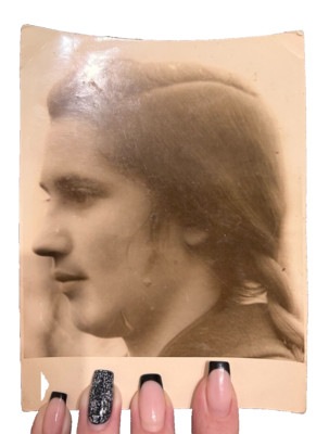 1970s Woman profile Beautiful Soviet woman Woman Model Makeup Sad woman ...