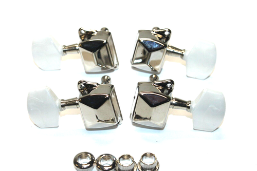 4 Open Back Tuners, Tuning Pegs from Rogue B-30 Resonator 5-String ...