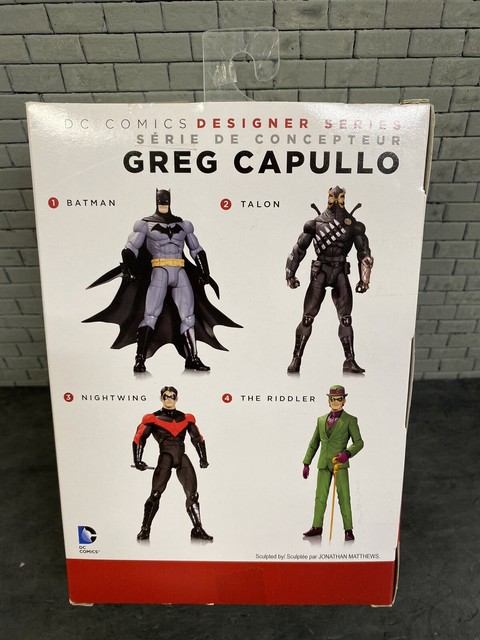 DC Comics DESIGNER Series Greg Capullo Nightwing Action Figure for sale ...
