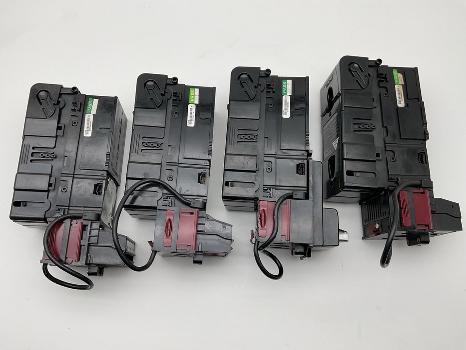 COINCO vantage vx63b25us00 BILL ACCEPTOR PARTS ONLY UNTESTED LOT OF 4 ...