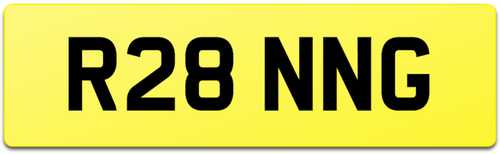 RANGE ROVER SPORT 2 DIGIT NUMBER PLATE R28 NNG AUTOBIOGRAPHY EVOQUE HSE ...