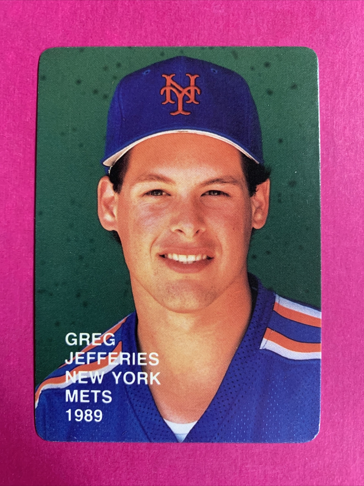 🐶 1989 Rookies Gregg Jefferies #16 New York Mets | eBay