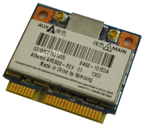 Atheros AR5B22 dual band a/b/g/n WiFi BT 4.0 PCIe Half OEM Samsung BA92 ...
