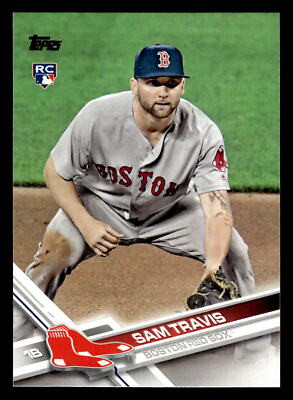 2017 Topps Update - #US289 Sam Travis RC - Boston Red Sox | eBay