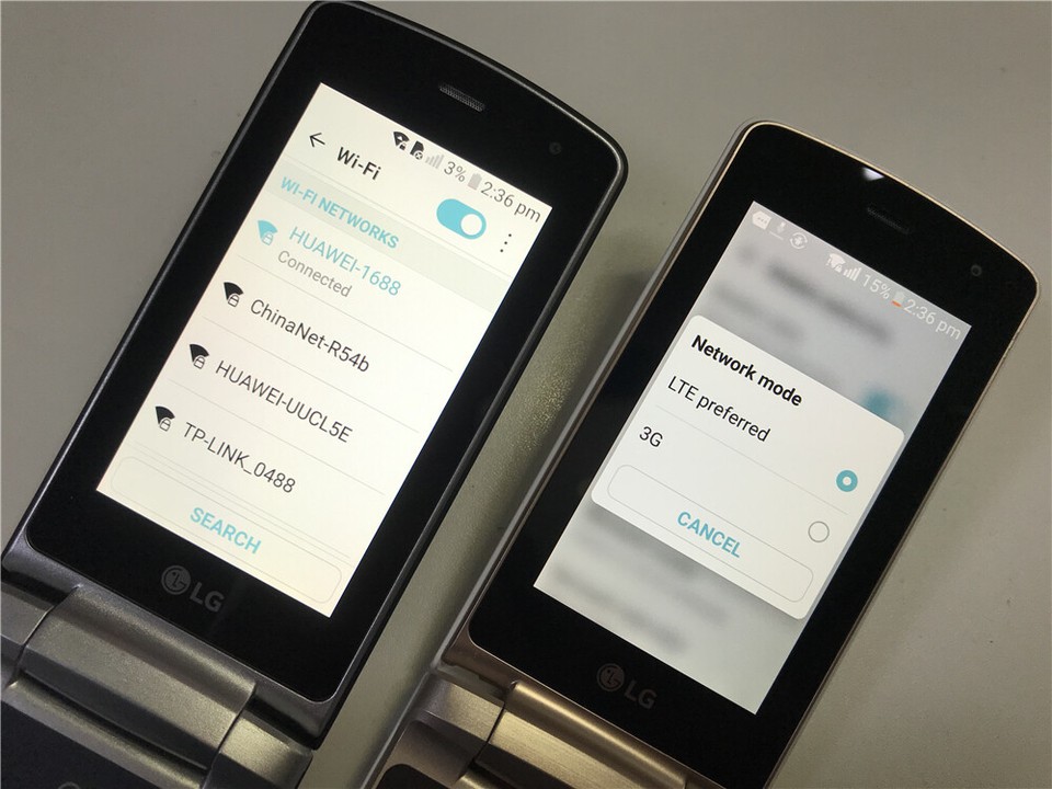 LG Smart Folder (LGM-X100S) 2GB RAM 16GB ROM Flip 4G LTE Unlocked ...