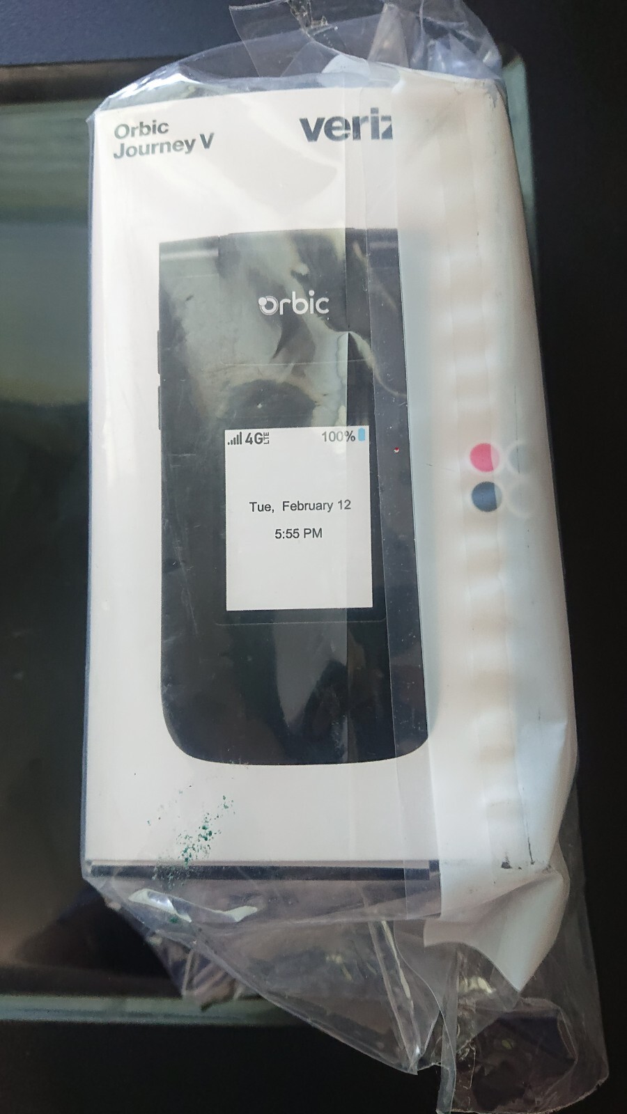 Verizon Wireless Orbic Journey V 4G LTE Locked Flip Cell Phone - Black ...