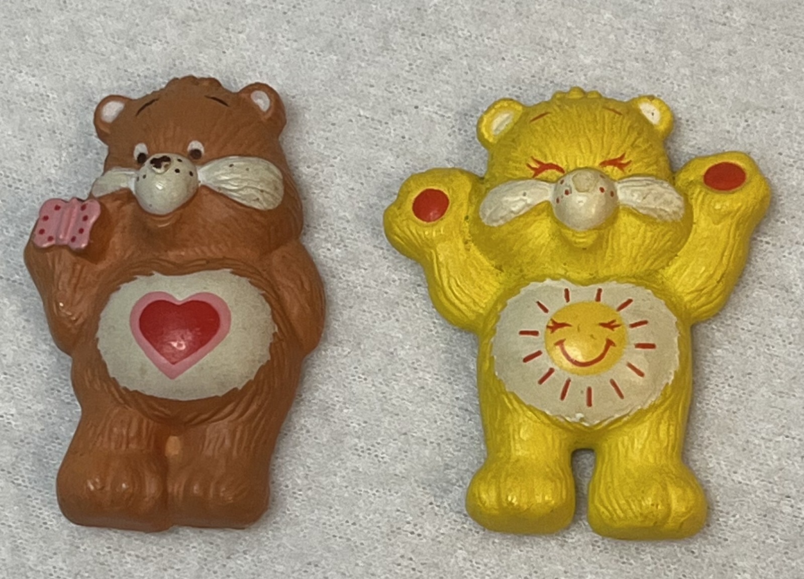 CARE BEARS Refrigerator Magnets Set of 2 - Vintage 1984 American ...