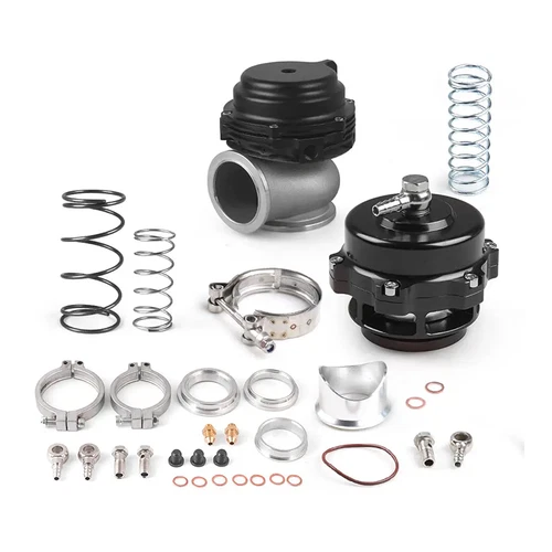 50mm BOV Blow Off Valve + 44mm V-Band External Turbo Wastegate + Spring ...