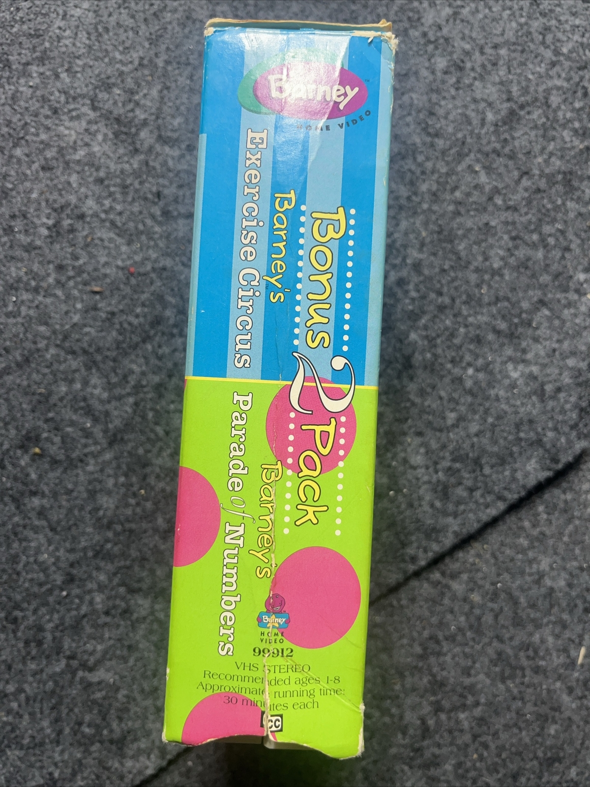 Barneys Exercise Circus/Parade of Numbers (VHS, 1996, 2-Tape Set) for ...