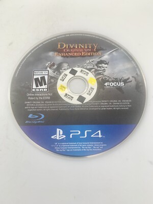 Divinity Original Sin Enhanced Edition Sony PlayStation 4 PS4 - Disc ...