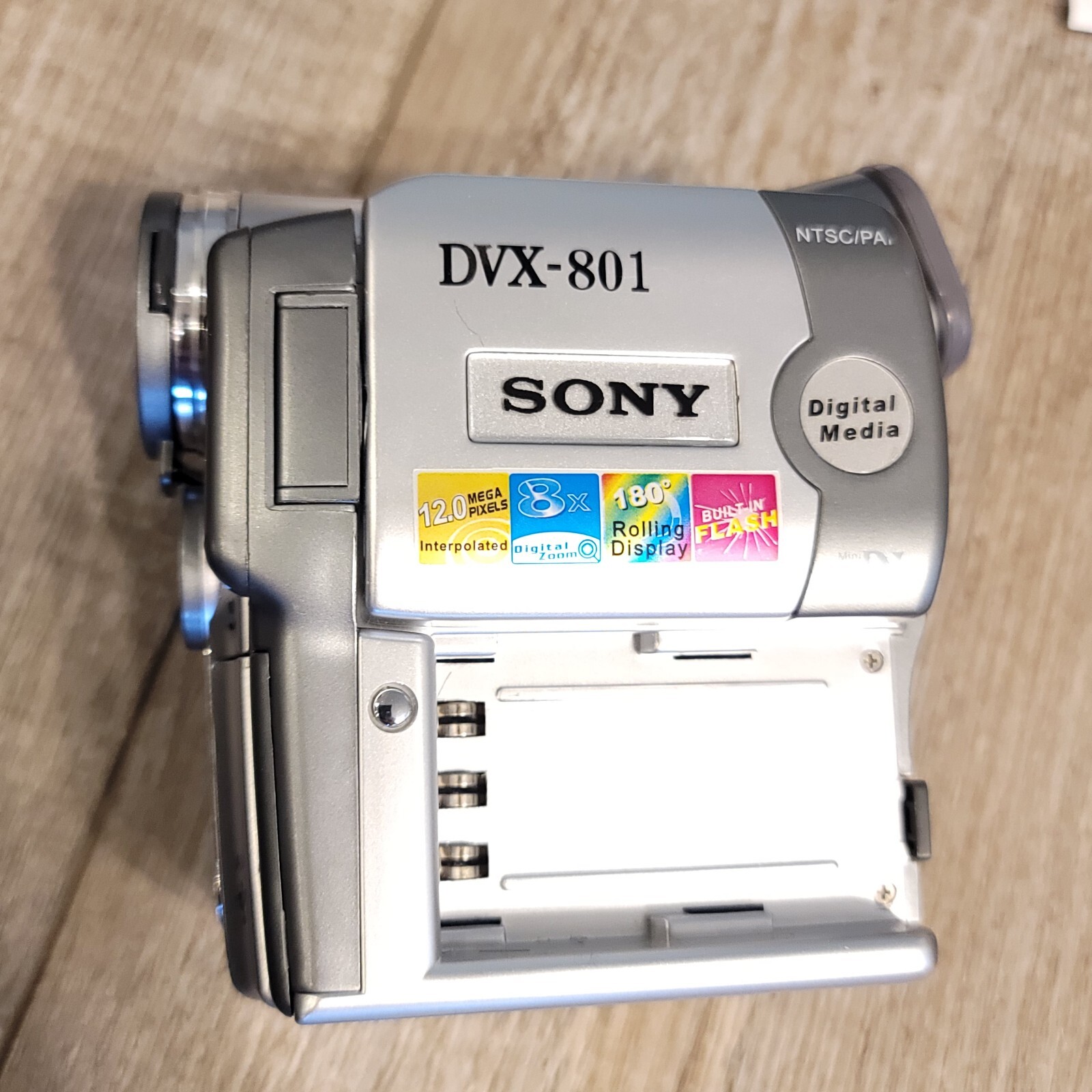 SONY DVX-801 Mini Camcorder W/ Charger Battery Manual Software CD ...