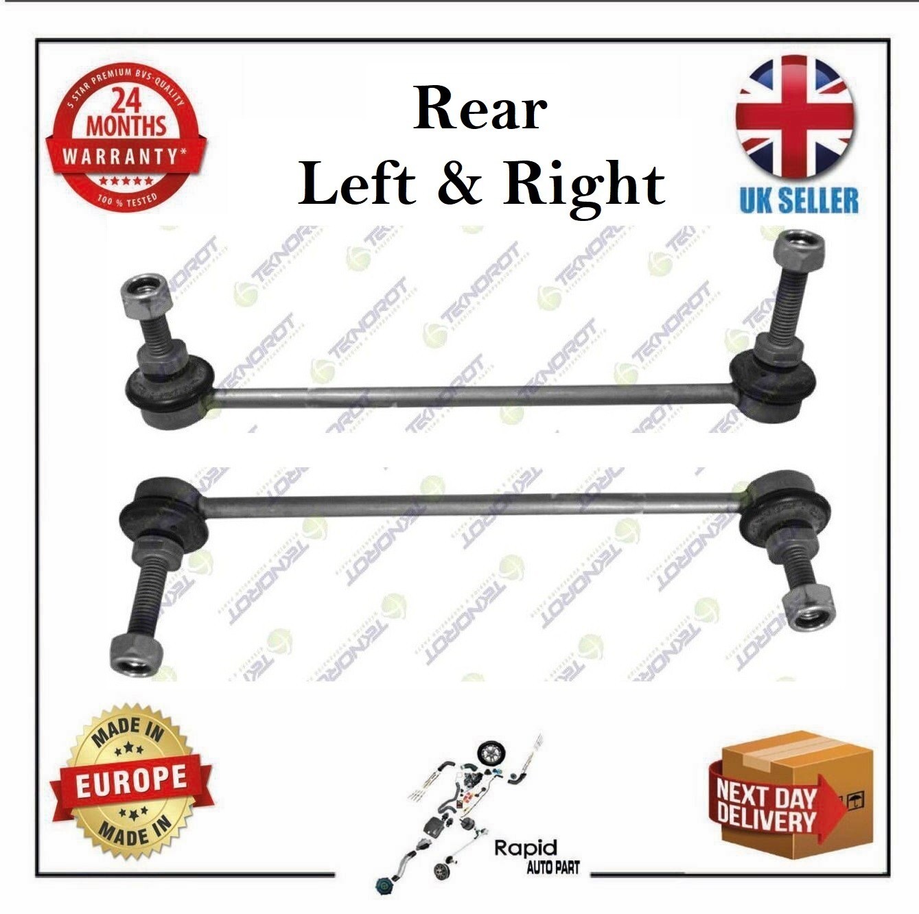 2X Stabiliser Anti Roll Bar Drop Links Rear For Mini R50 R52 R53 R55 ...