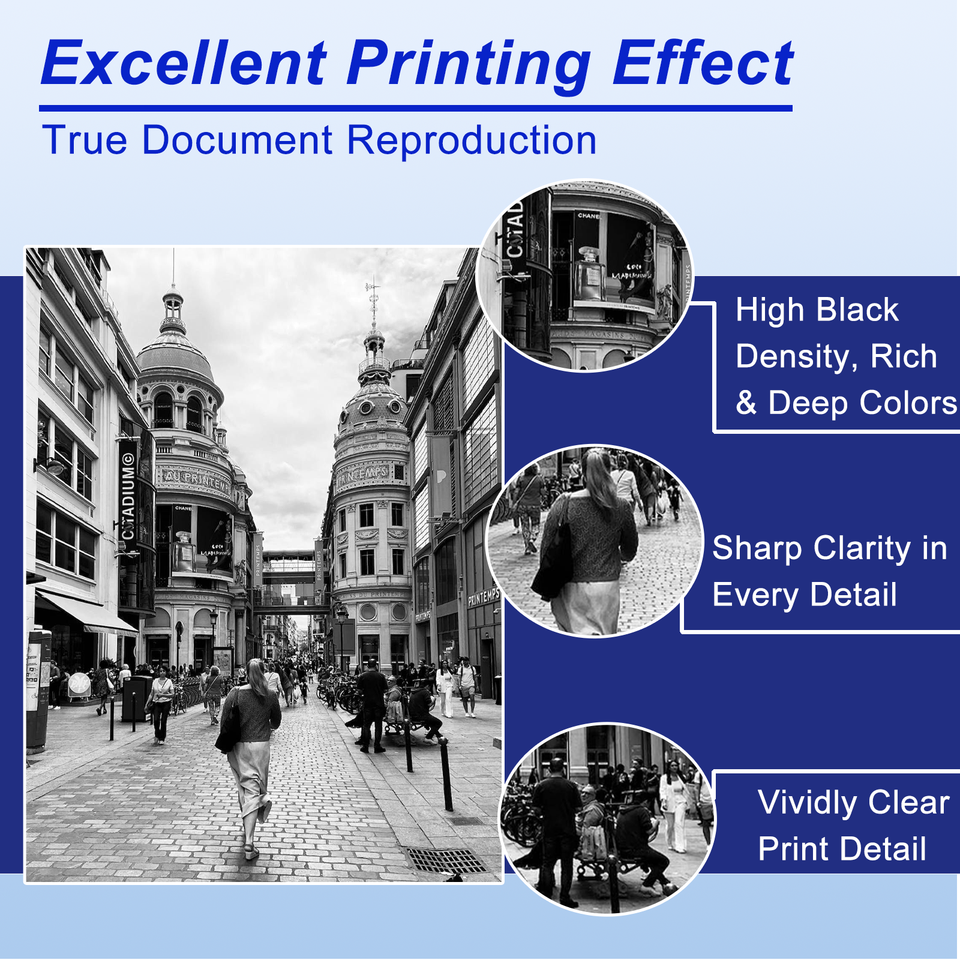 4PK 936 CYBM Ink Cartridges Fit for HP OfficeJet Pro 9130b, Not for ...