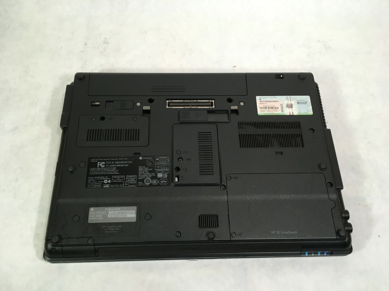 HP ProBook 6445b 14" Laptop AMD Turion II DC 2.1GHz 4GB 160GB Windows 7 ...