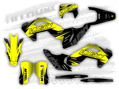 Graphics Kit fits Husqvarna TE FE 125 150 250 300 450 501 2024 Decals ...