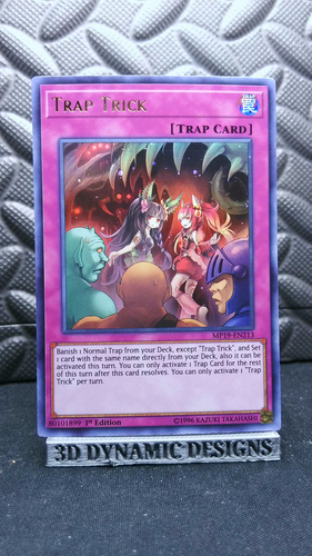 | Yugioh Trap Trick MP19-EN213 Ultra Rare 1st Edition 2019 Tin NM 🔥 ...