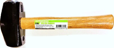Pittsburgh 3 lb. Drilling Hammer with Hardwood Handle | eBay