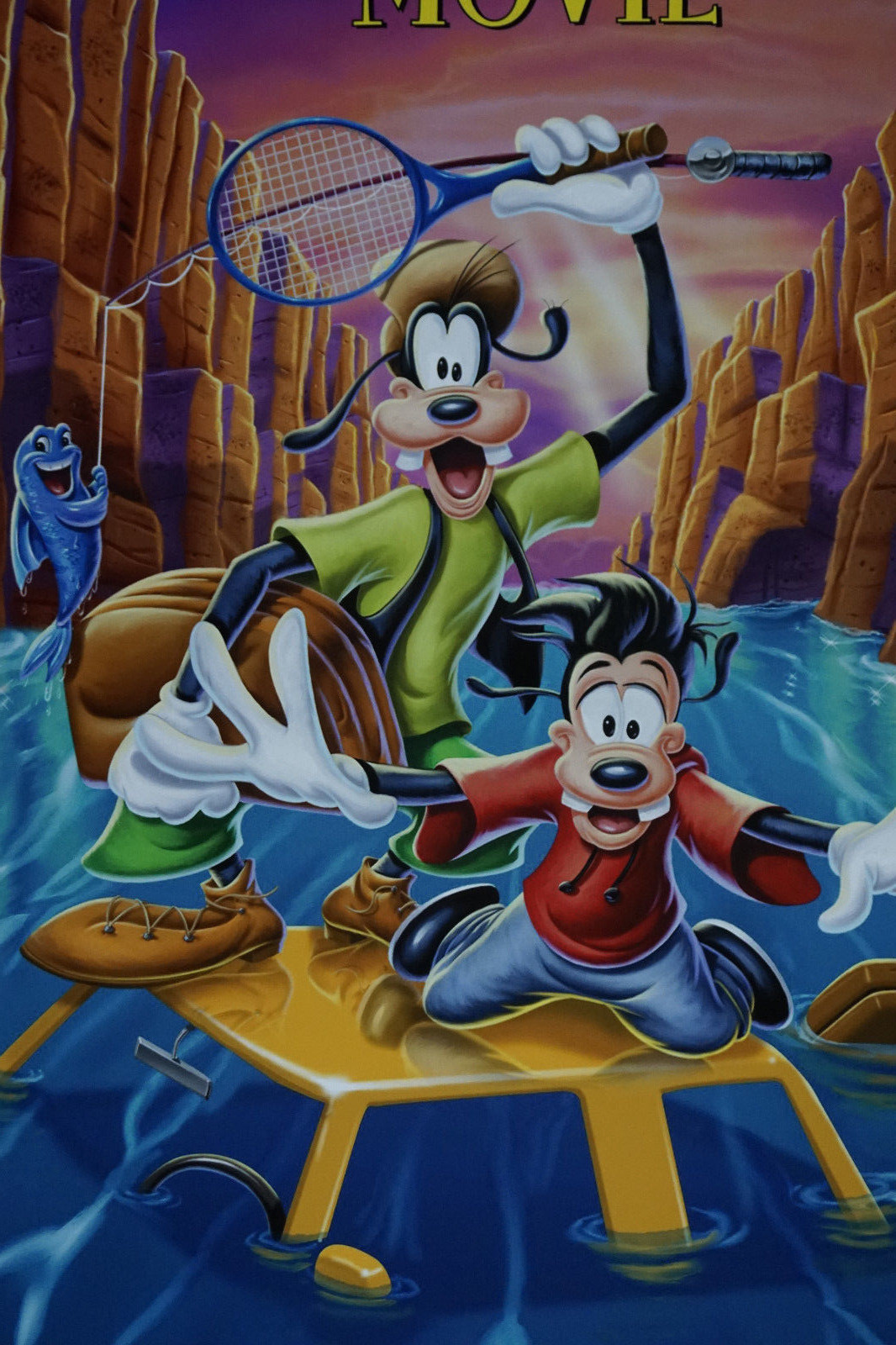 Disney A Goofy Movie Max Goofy Movie Fishing Picture Poster 24X36 New ...
