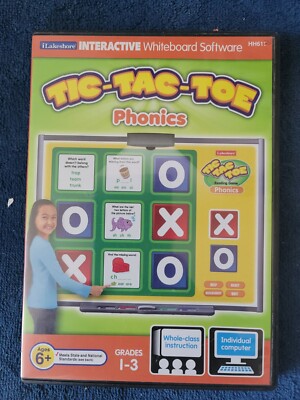Tic-tac-toe Phonics Interactive Learning Cd-rom Grades 1-3 #Hh611 LN | eBay
