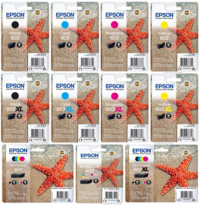 Epson 603, 603XL, Starfish Ink Cartridge XP4100, XP4105, XP4150, XP4155 ...