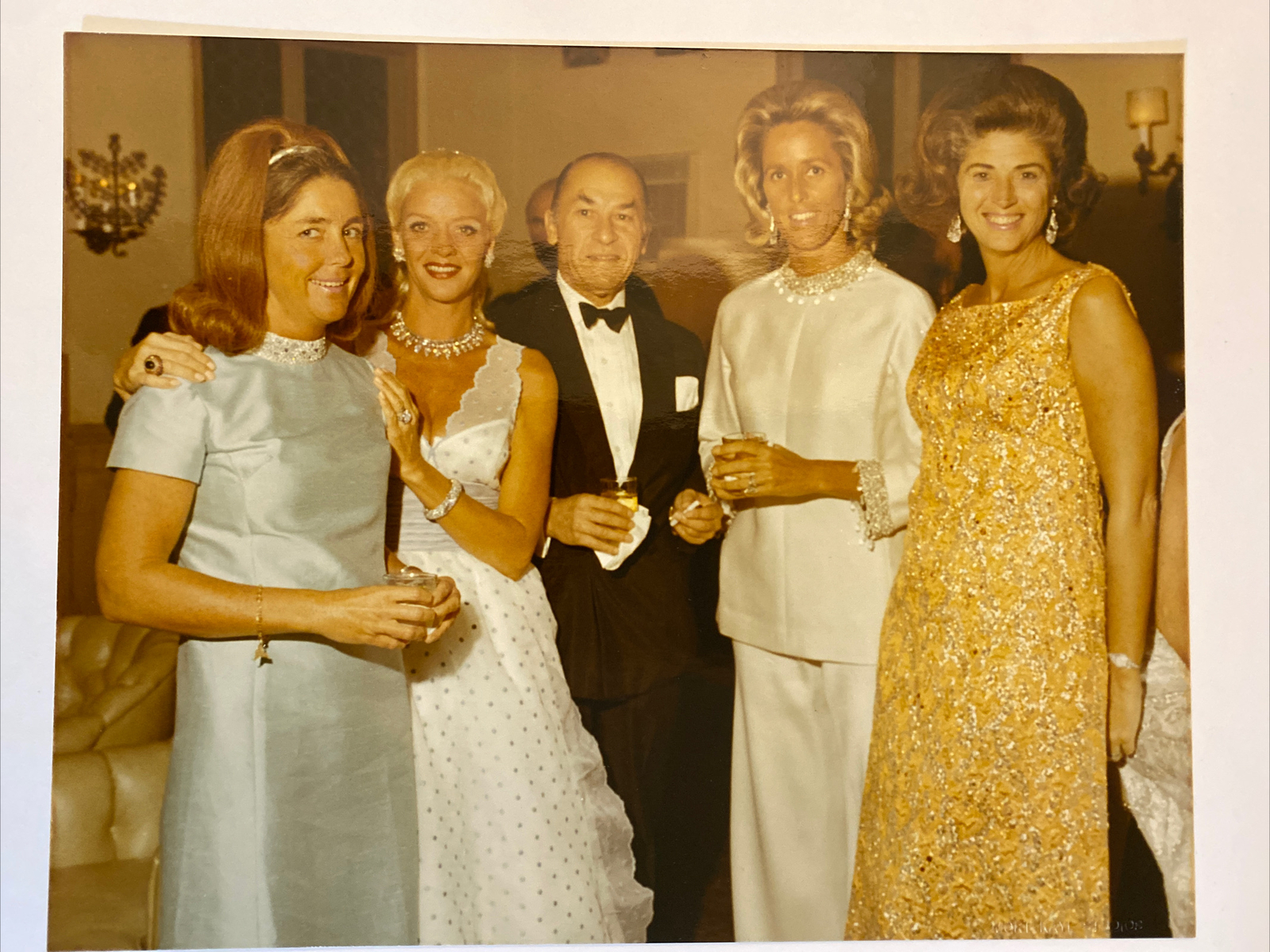Mary Hartline&Party Guests Woolworth’s Birthday, Palm Beach,Mort Kaye ...