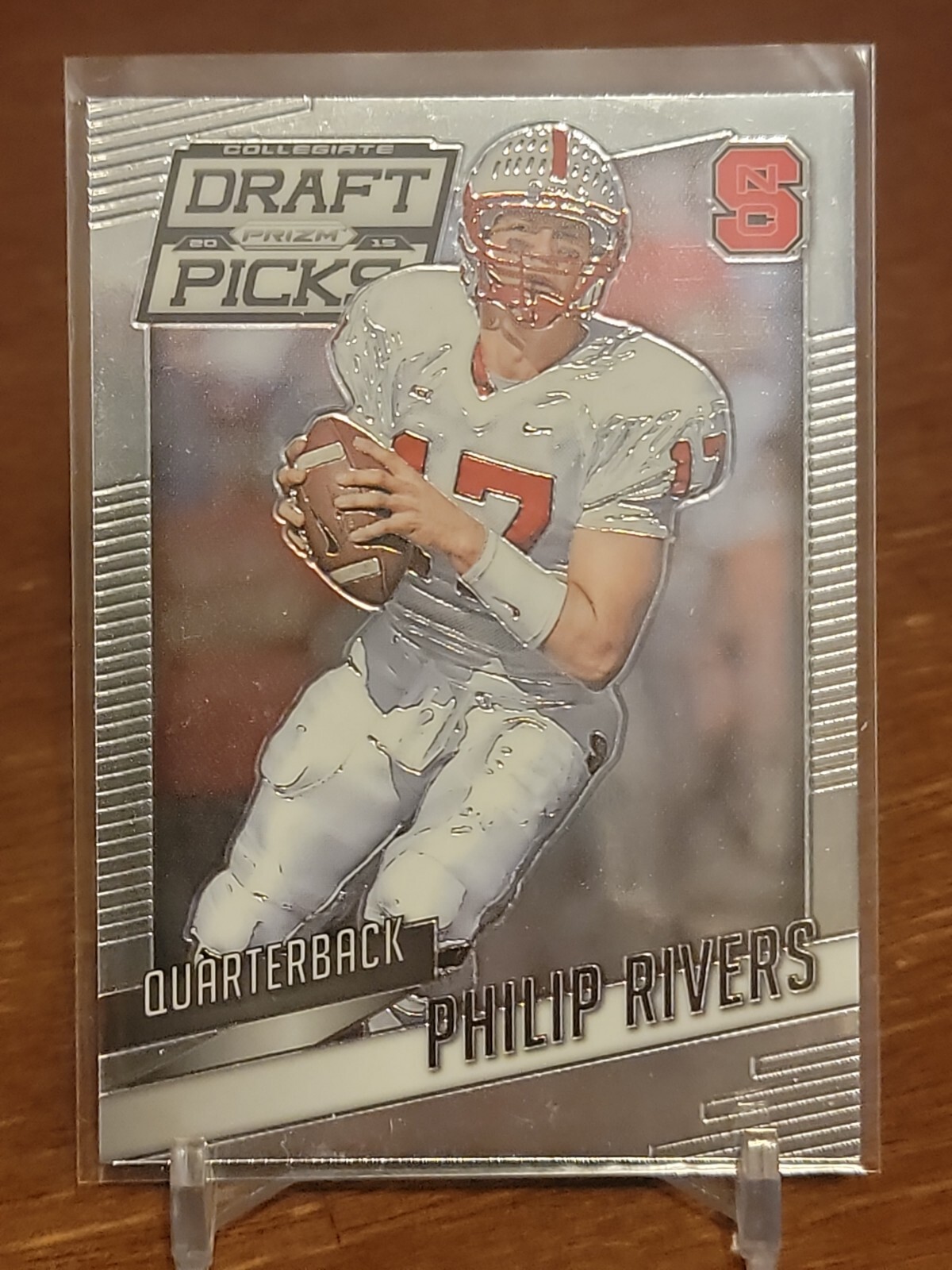 2015 Prizm Draft Picks Philip Rivers #82 Los Angeles Chargers NC State ...