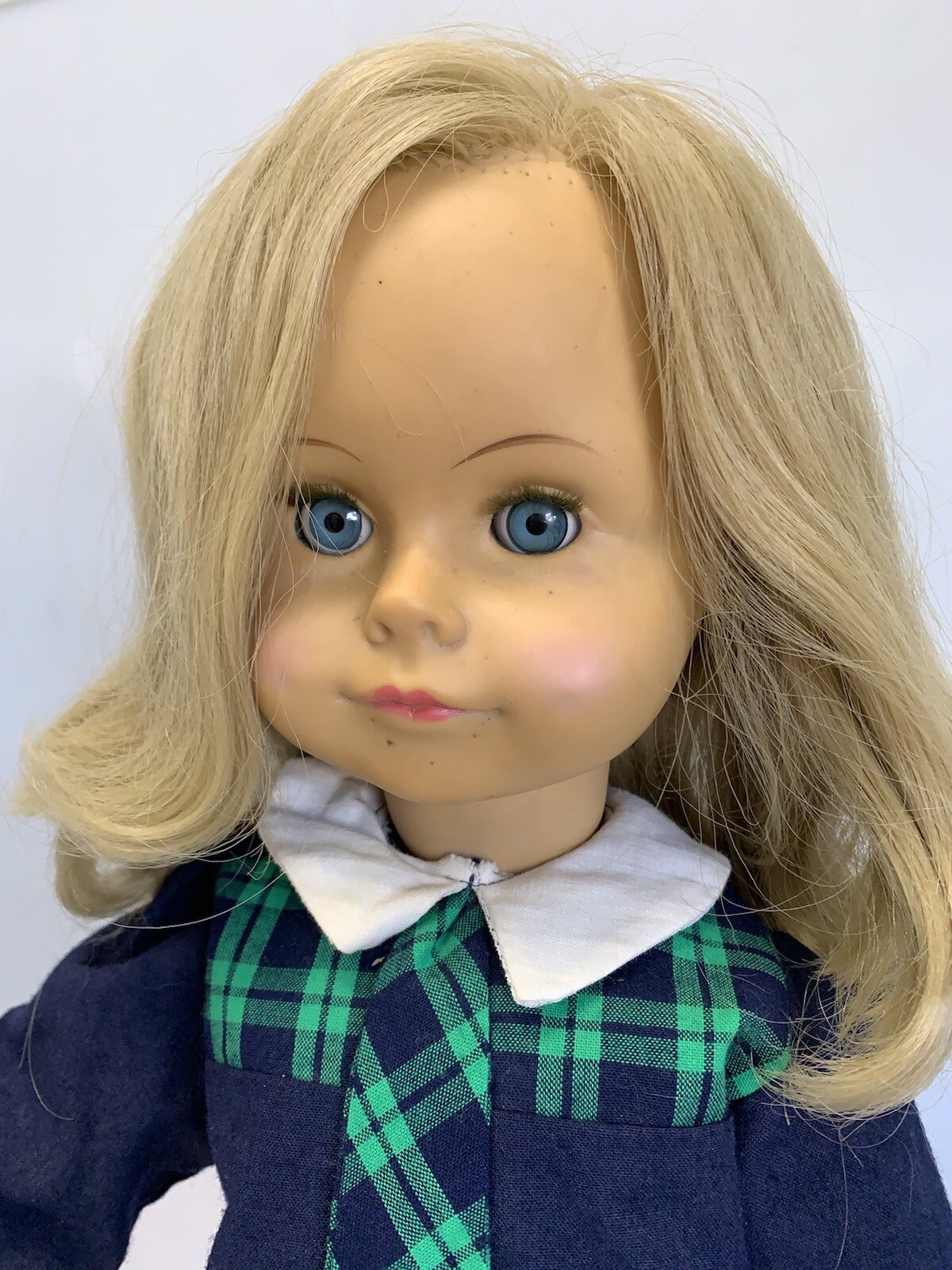 Gotz-Puppe Sleep Eye Doll Blonde Blue Eyes Marked 67-53 Vintage | eBay