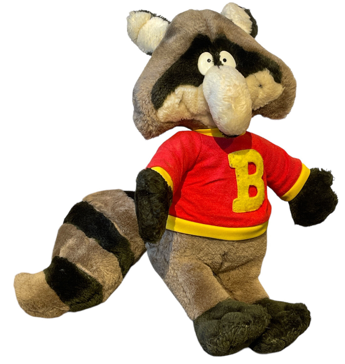 Vintage The Raccoons Cartoon Plush TV Show Stuffed Toy 1980's Bert ...