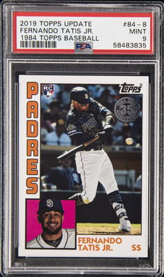 2019 TOPPS UPDATE 1984 TOPPS BASEBALL #84-8 FERNANDO TATIS JR. PSA 9 | eBay