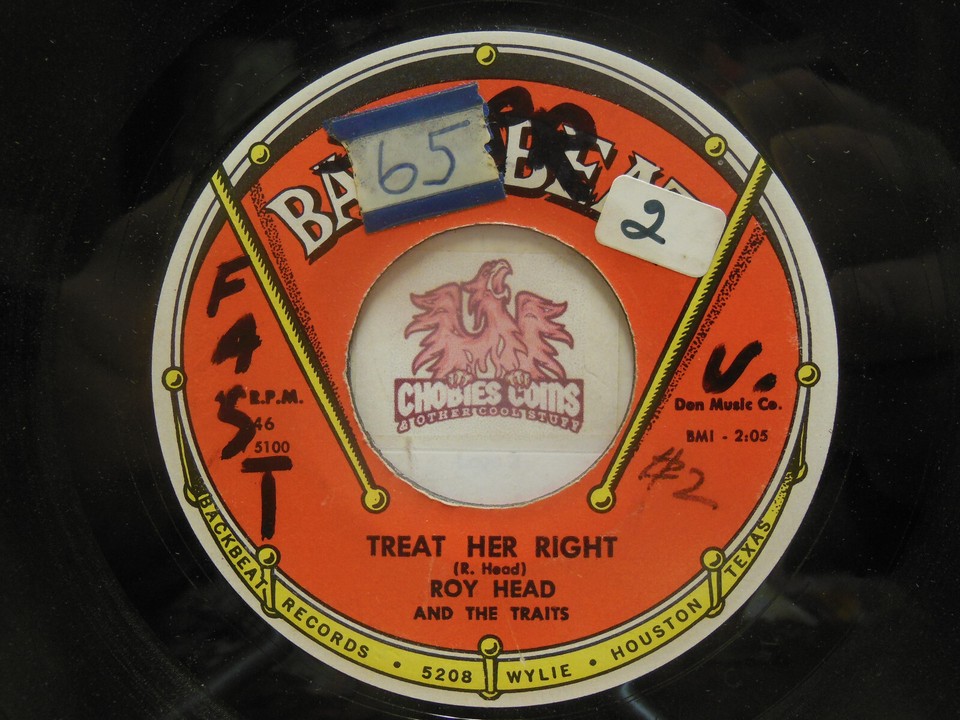 Roy Head: Treat Her Right / So Long, My Love, 45 RPM VG (13K) | eBay