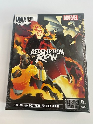 Unmatched Redemption Row Luke Cage Ghost Rider Moon Knight Marvel New ...
