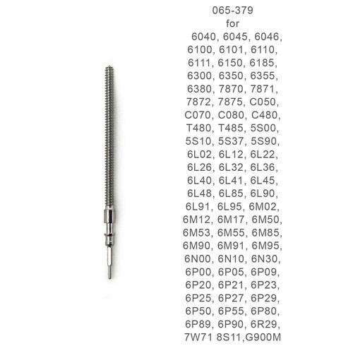 Miyota Orologio a Carica Stelo 065-379 Per Citizen 6L32 6M12 6N10 8S11 ...