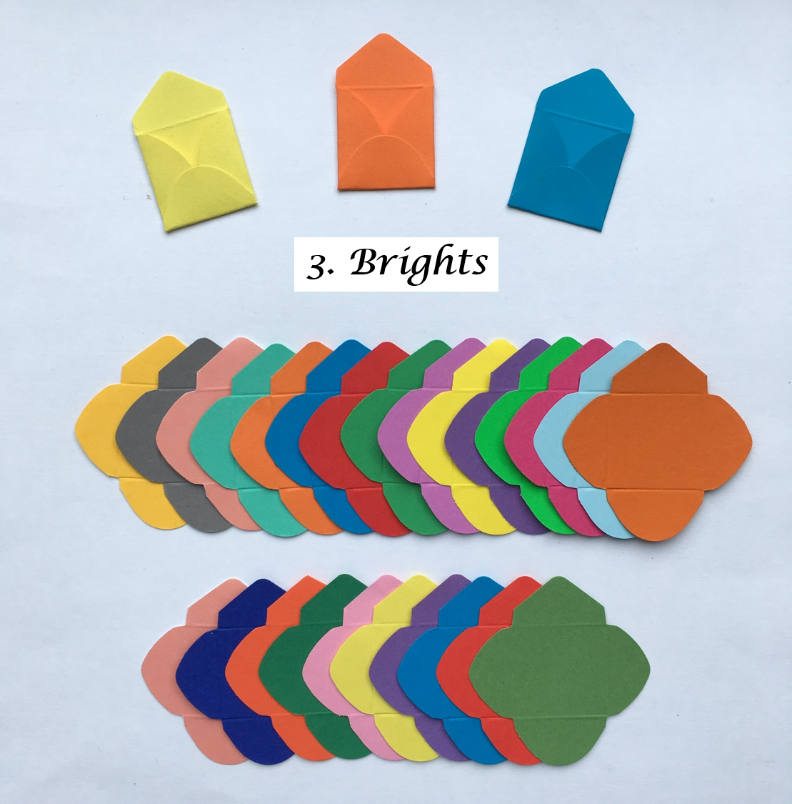 Mini Envelope Die Cuts - Assorted Sets of 25 (Self-Assembly) | eBay UK